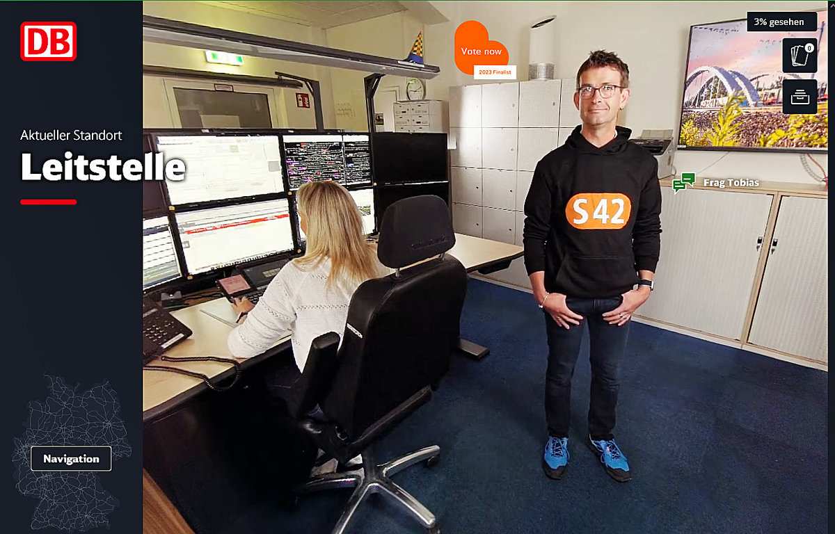 Virtuelle Tour durch unsere Leitstelle | S-Bahn Berlin GmbH