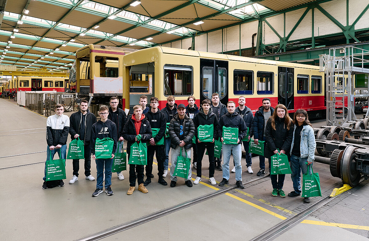 Azubistart bei der S-Bahn | S-Bahn Berlin GmbH