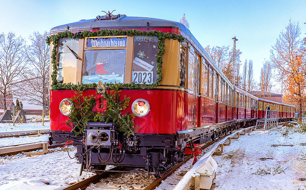 Der Weihnachtszug ist zurück | S-Bahn Berlin GmbH