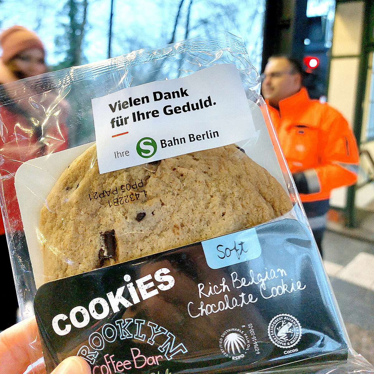 Kekse als Dankeschön | S-Bahn Berlin GmbH